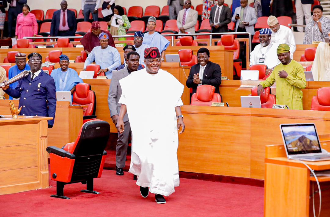 Just In: Lagos Assembly impeached Obasa sworn in Meranda - Lagos ...